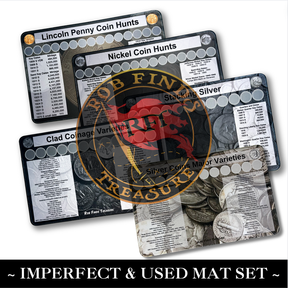 COIN HUNTING MATS – RobFindsTreasure
